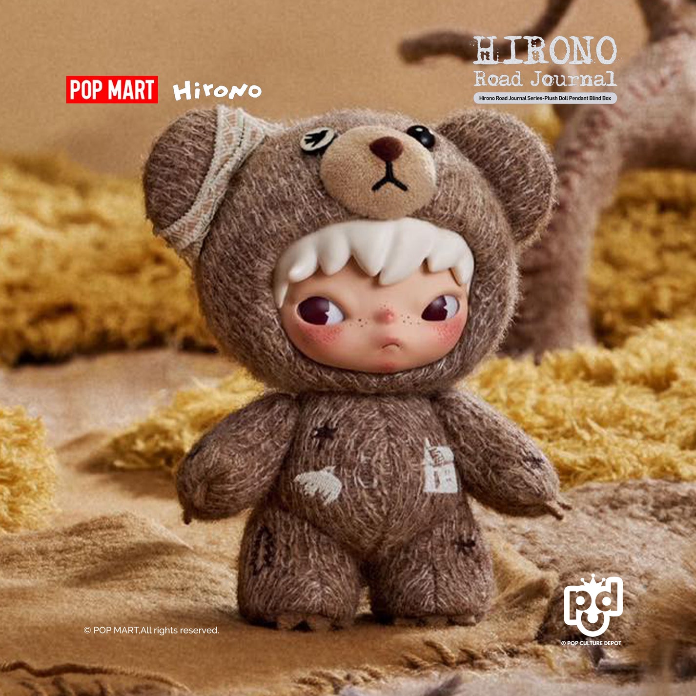 Hirono Road Journal Series – Plush Doll Pendant Blind Box – POP CULTURE ...